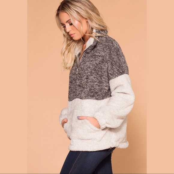 Doe & Rae | Sweaters | Sale Last Onedoe Rae Fuzzy Pullover | Poshmark